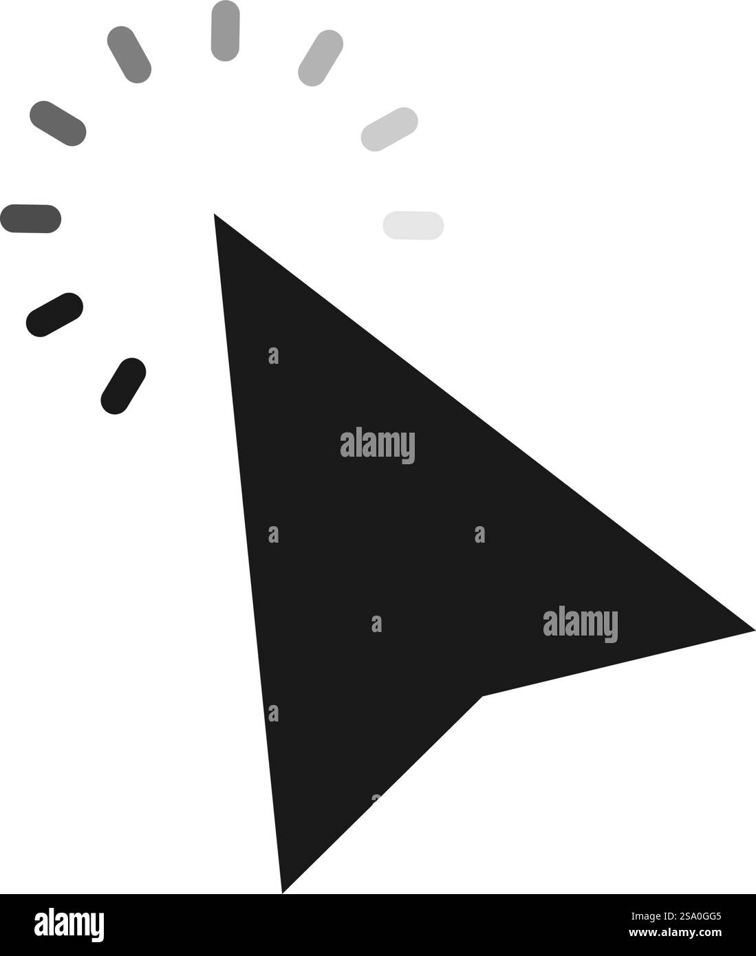 Cursor icon pointer mouse icon design Stock Vector Image & Art - Alamy