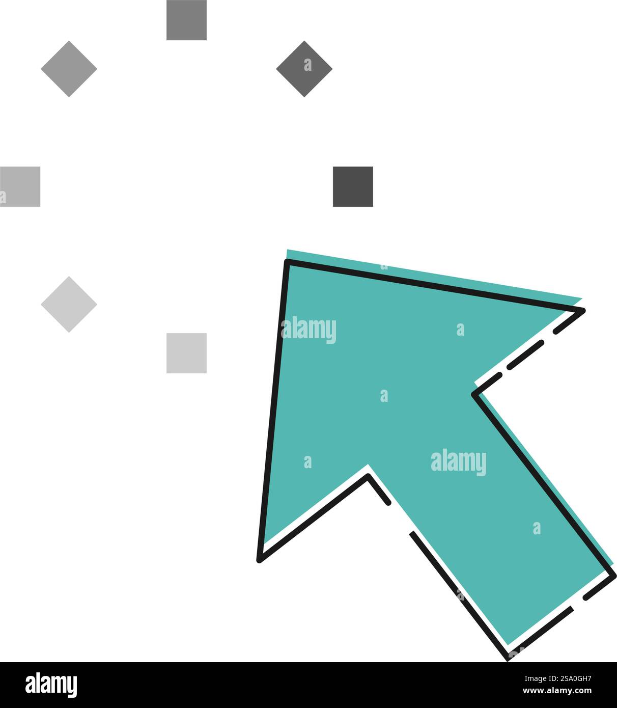 Cursor Icon Pointer Mouse Icon Design Stock Vector Image And Art Alamy