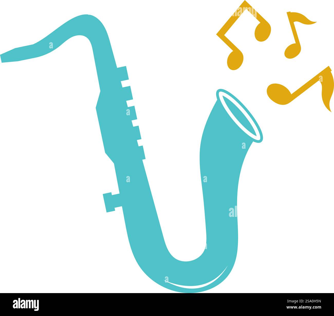 Bass saxophone cut out hi-res stock photography and images - Alamy
