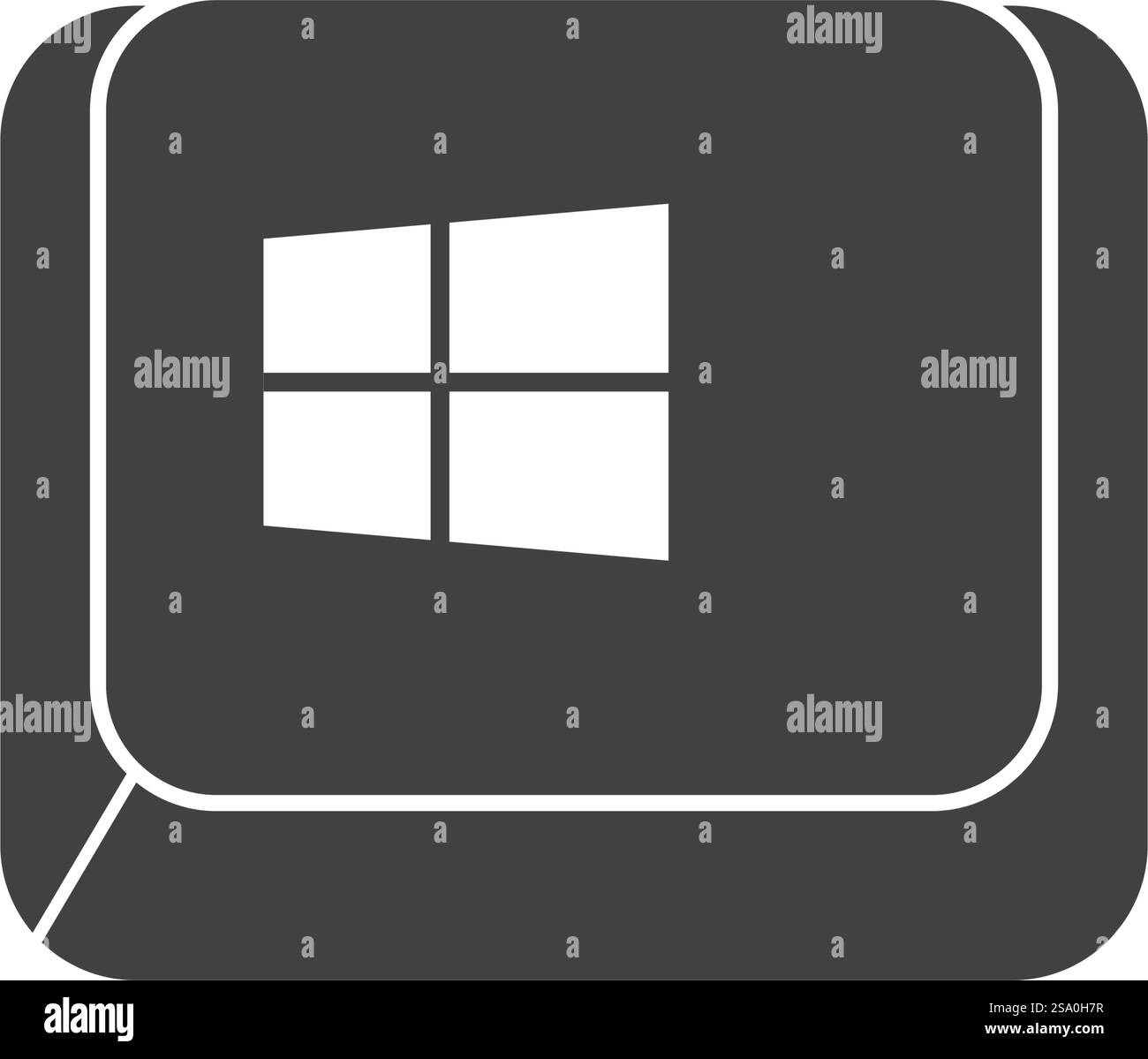 Keyboard icon flat design template Stock Vector Image & Art - Alamy