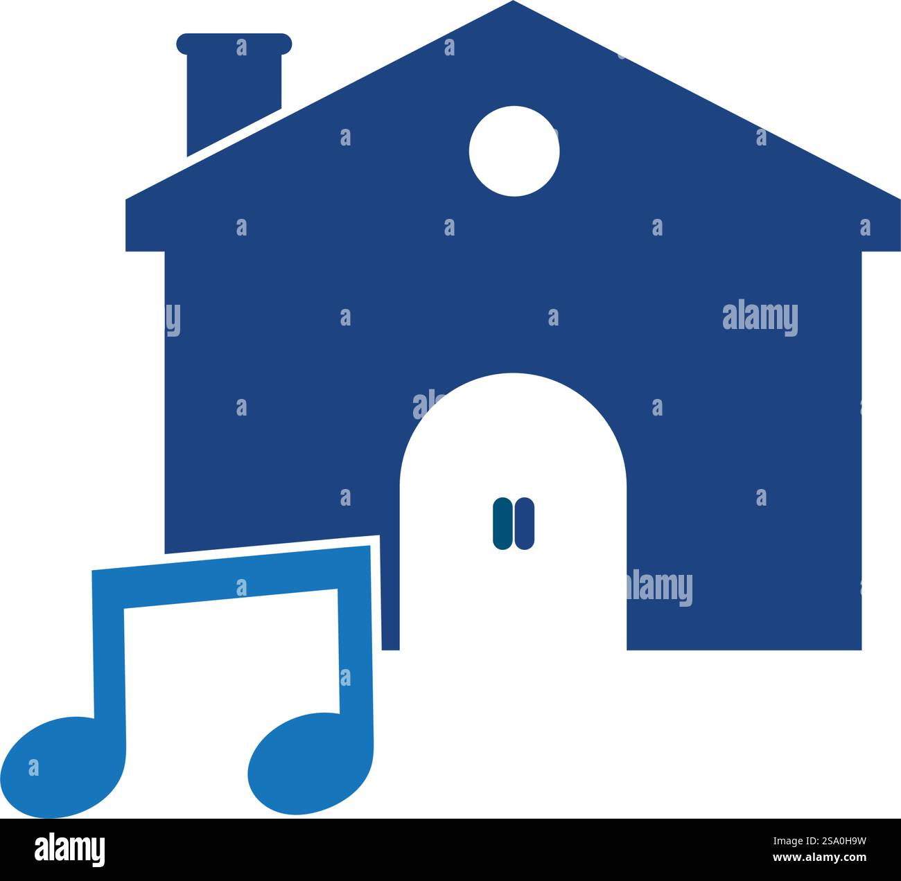 Music hall illustration vector Cut Out Stock Images & Pictures - Alamy
