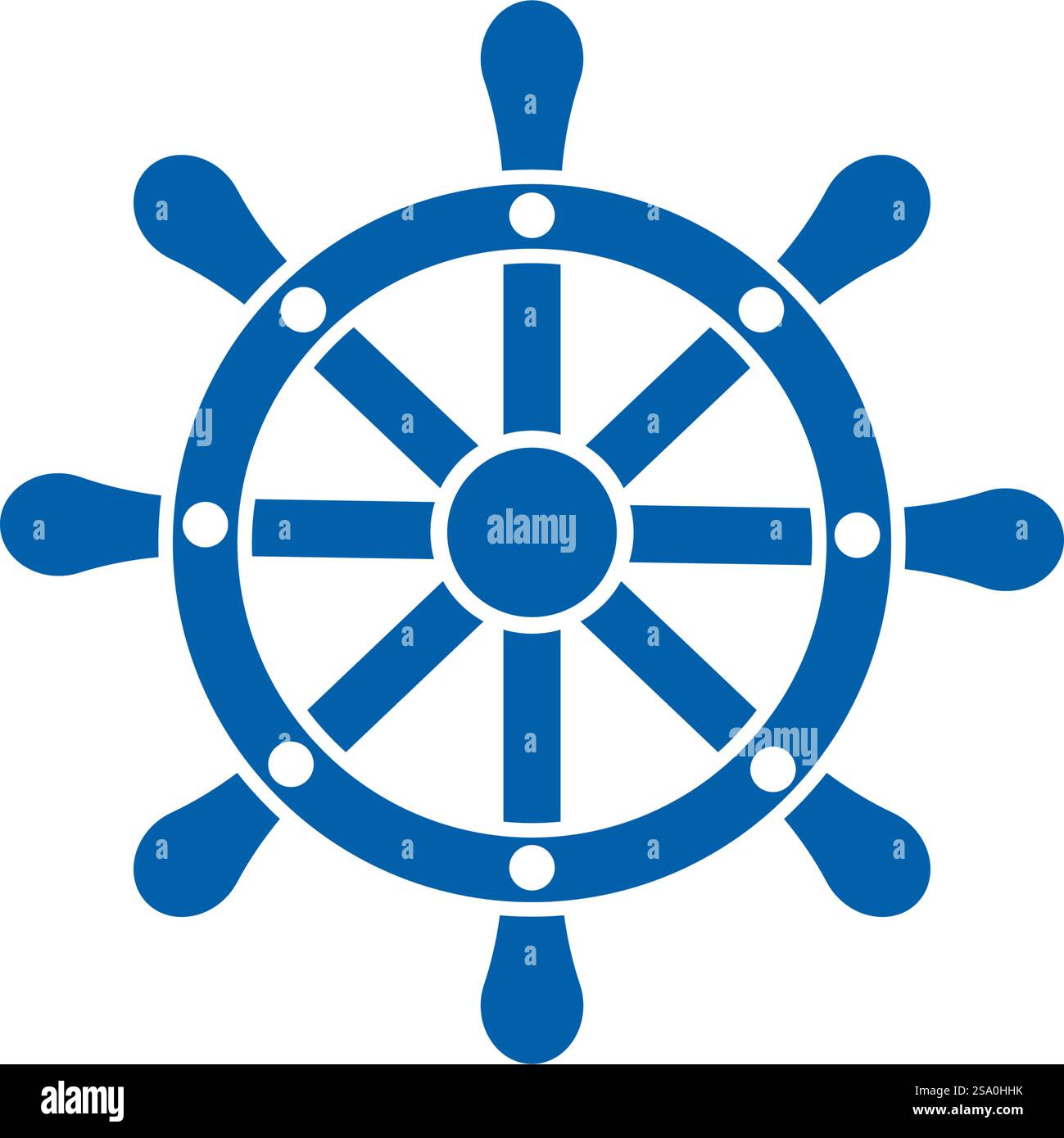 Ship wheel icon illustration vector Stock Vector Image & Art - Alamy