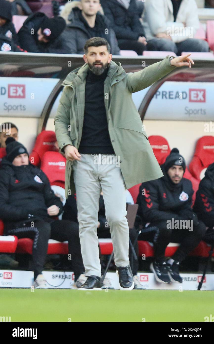 Manager of Plymouth Argyle, Miron Muslic - Sunderland v Plymouth Argyle ...