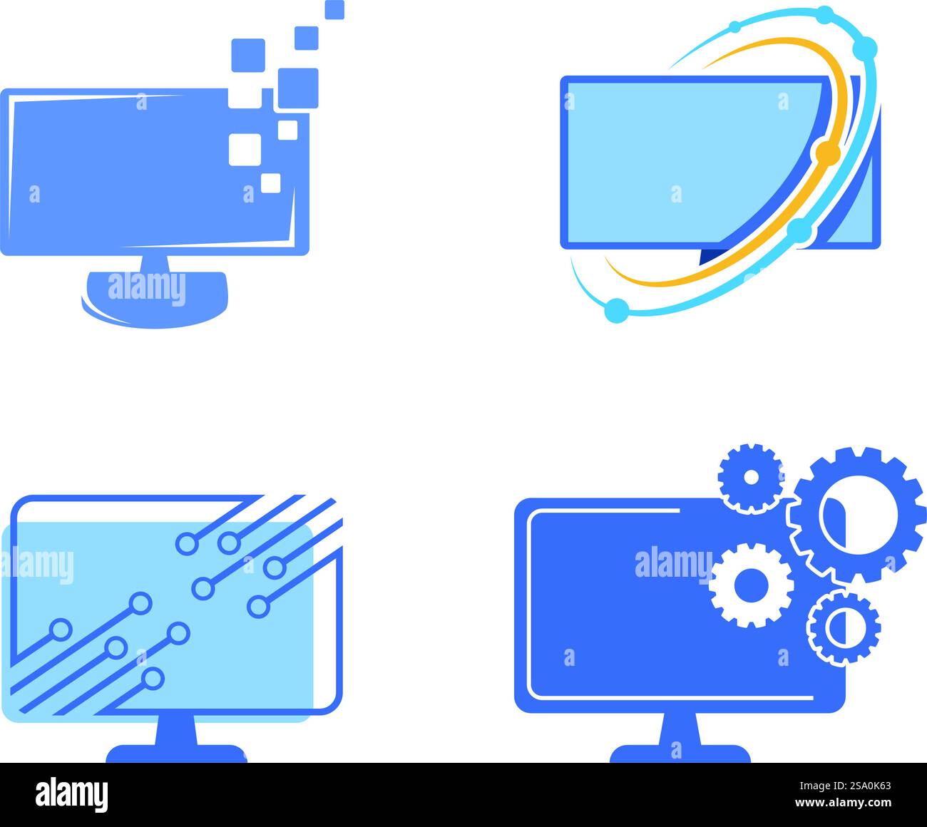 Bug service logo hi-res stock photography and images - Alamy