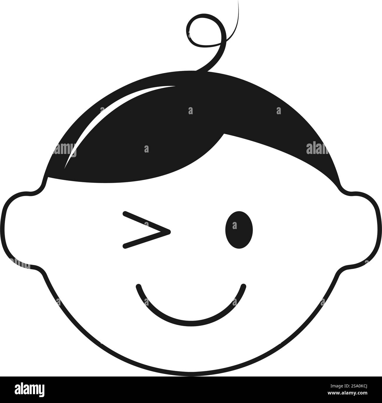 Carefree expressions Black and White Stock Photos & Images - Alamy