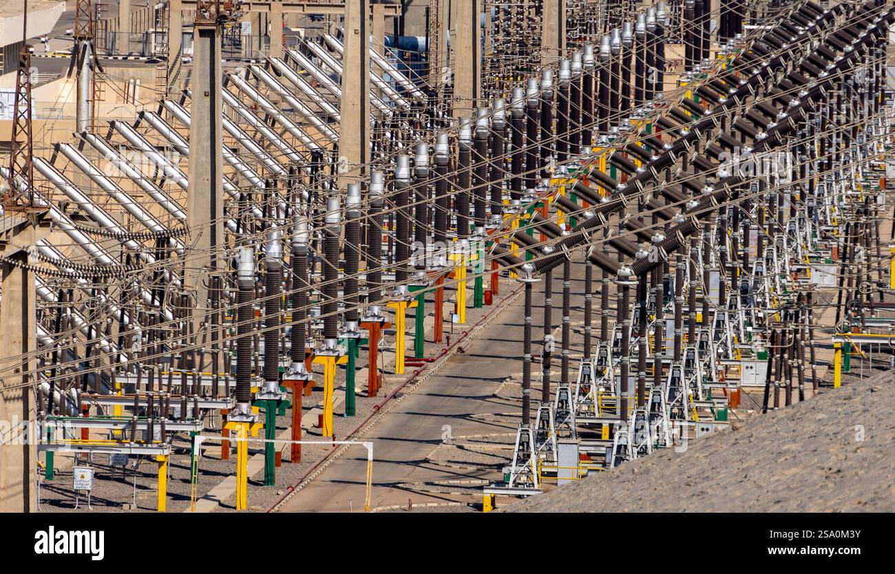 Aswan High Dam, Egypt Stock Photo - Alamy