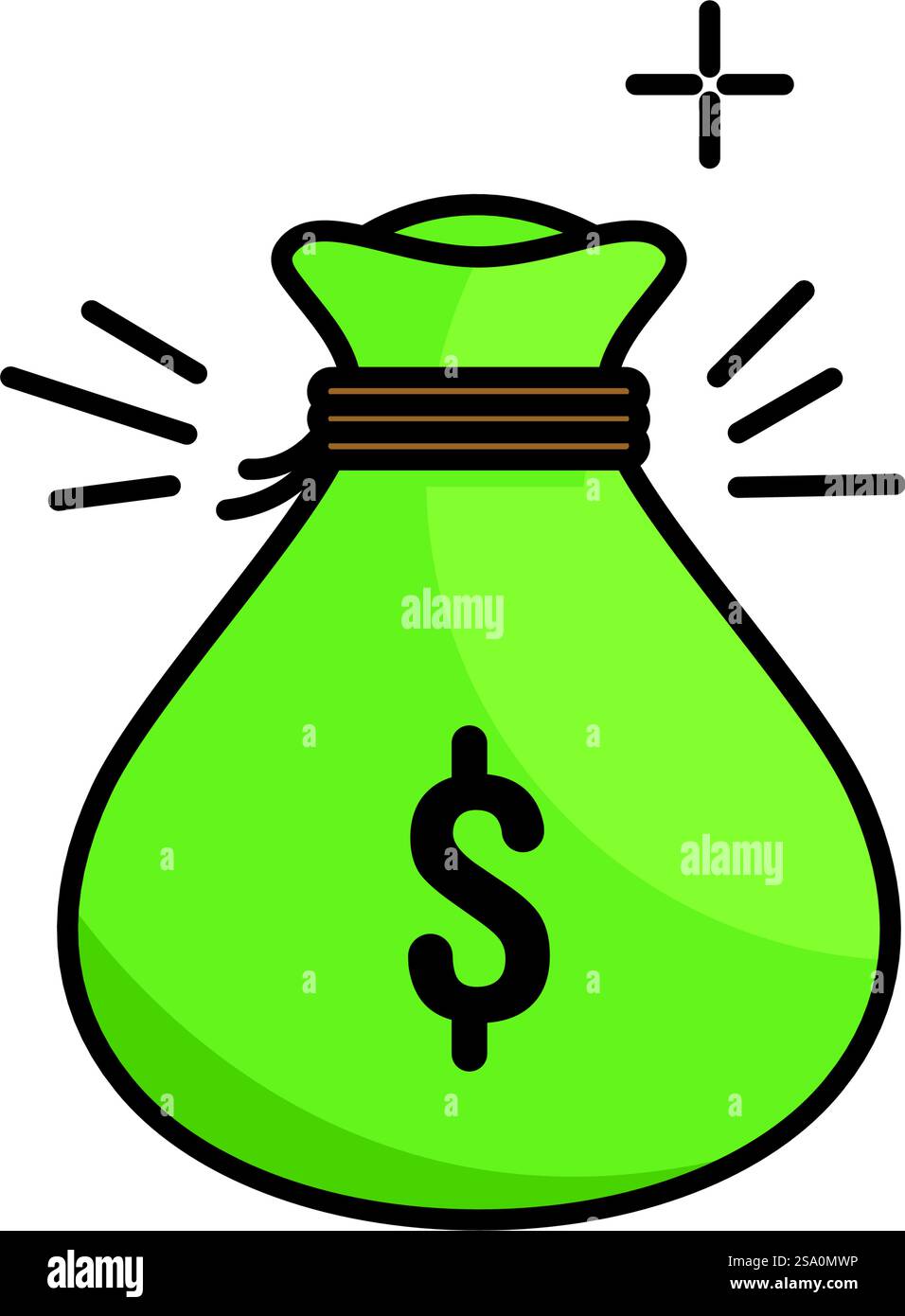 Money bag Logo icon vector template Stock Vector Image & Art - Alamy