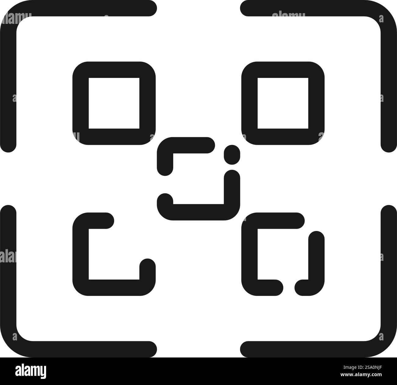 Barcode flat icon commerce Cut Out Stock Images & Pictures - Alamy