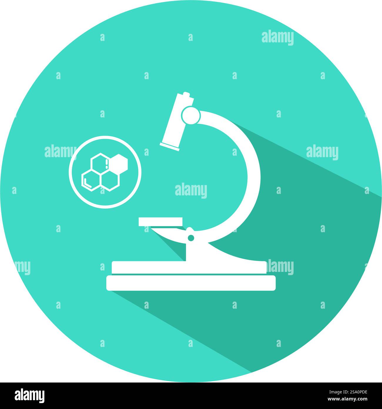 Molecule investigation Stock Vector Images - Alamy
