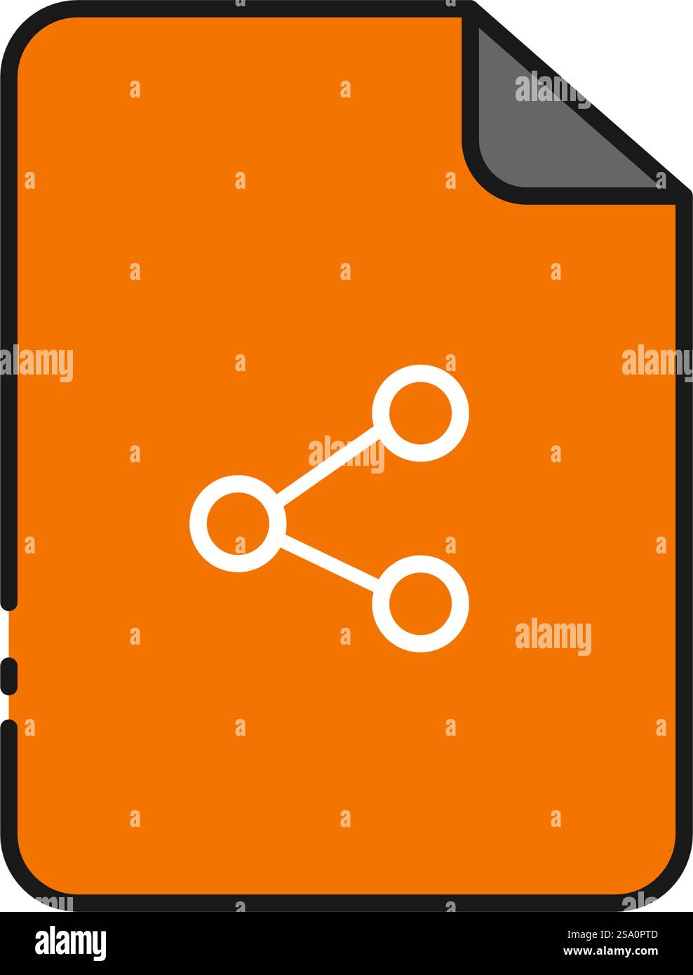 Sharing symbol logo icon flat design, suitable for business ...