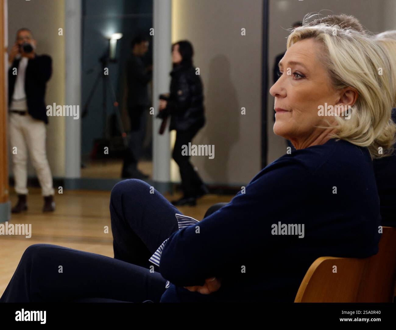 President of the French far-right Rassemblement National (RN ...