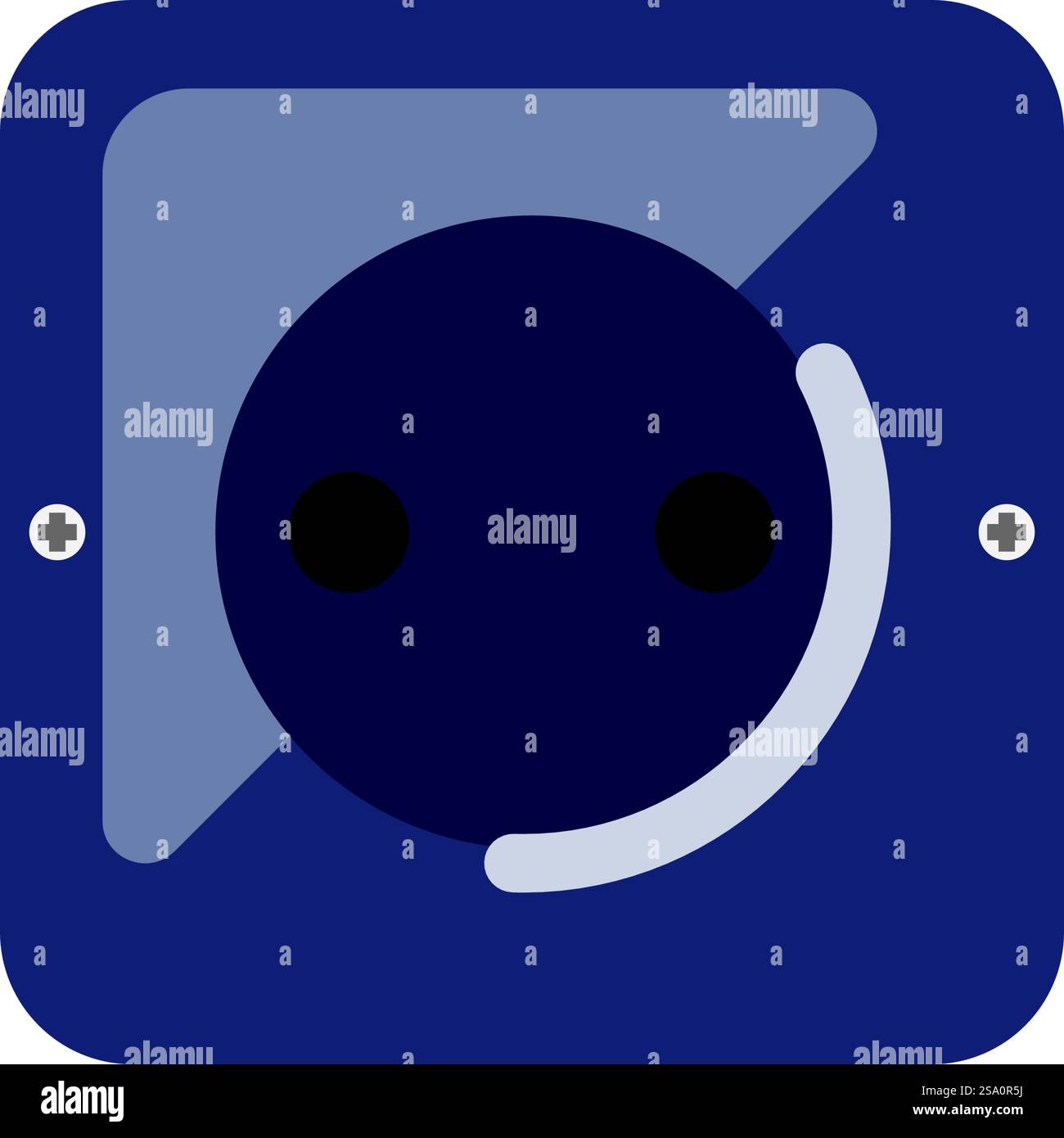 Electrical outlet and matching plug ready for connection Stock Vector ...