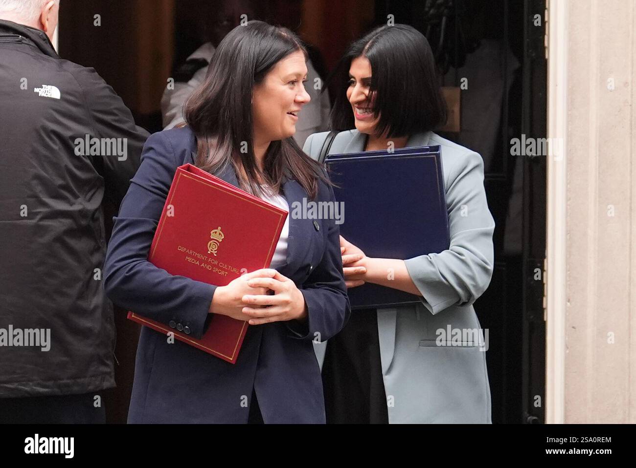 Culture Secretary Lisa Nandy (left) and Justice Secretary Shabana ...