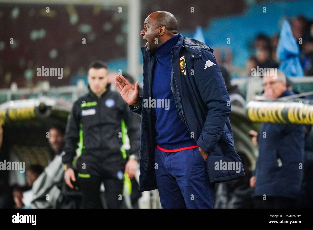 Genova, Italie. 27th Jan, 2025. The head coach Patrick Vieira (Genoa ...