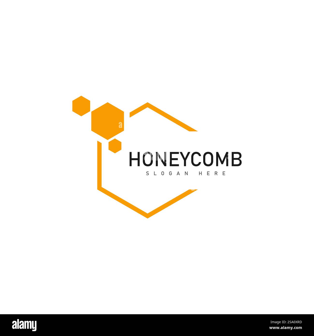 honeycomb illustration logo vector template Stock Vector Image & Art ...