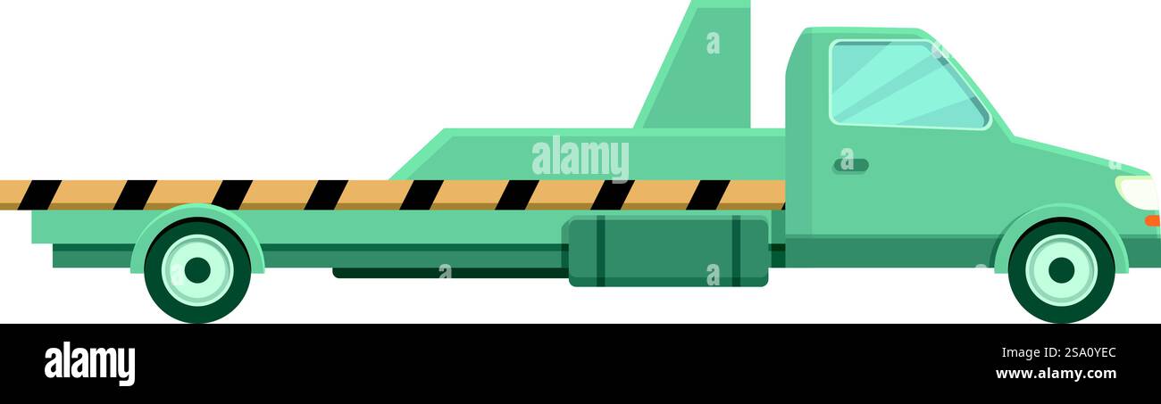 Emergency tow truck icon cartoon vector. Crash automotive hook. Traffic ...