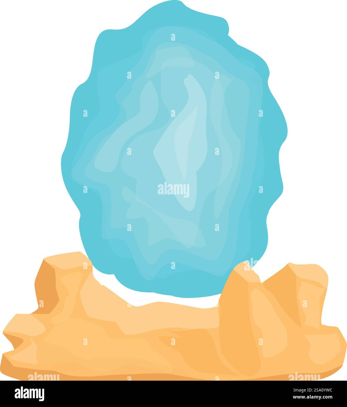 Magic cave fantasy portal Stock Vector Images - Alamy