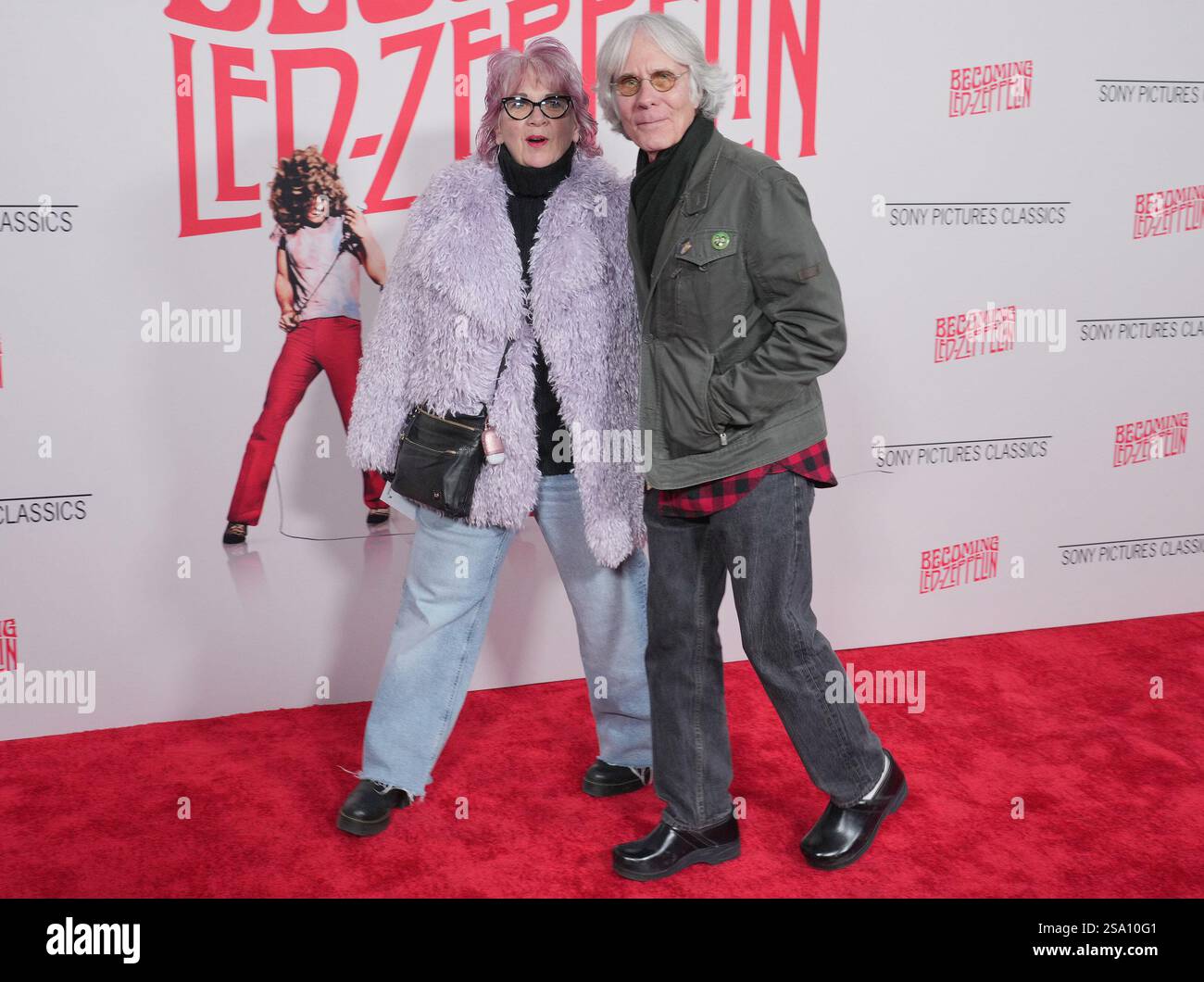 Los Angeles, USA. 27th Jan, 2025. (L-R) Jennifer Jesperson and Guest at ...
