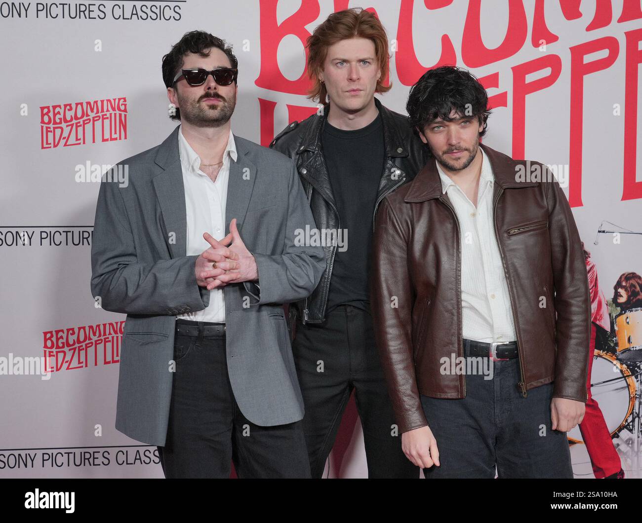 Los Angeles, USA. 27th Jan, 2025. (L-R) THE AMAZONS - Chris Alderton ...