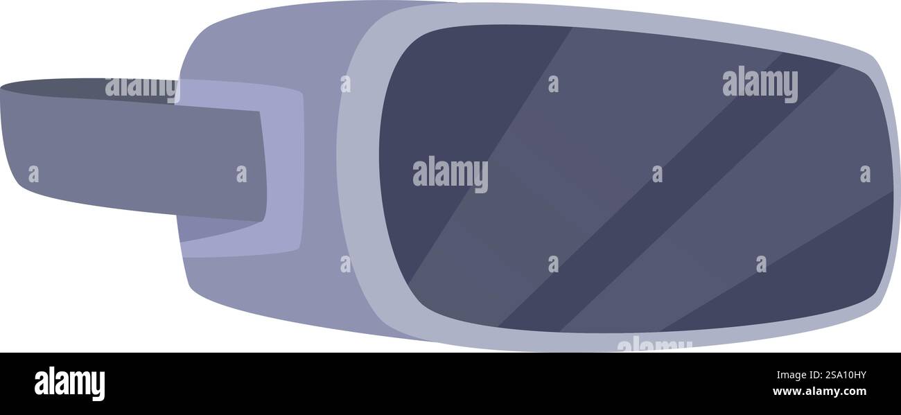 Future phone glasses icon cartoon vector. Online goggles 3d. Internet ...