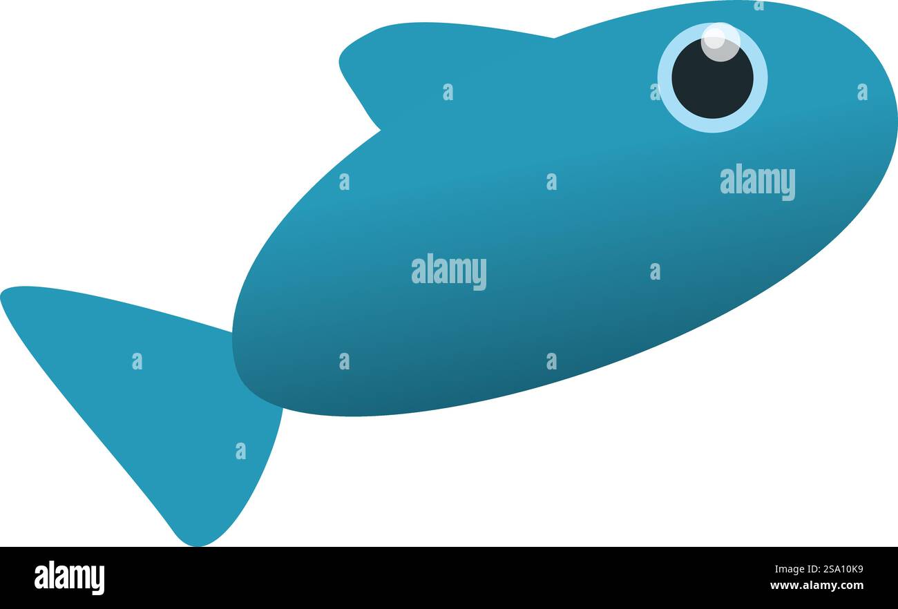 Fresh fish icon. Cartoon of fresh fish vector icon for web design ...