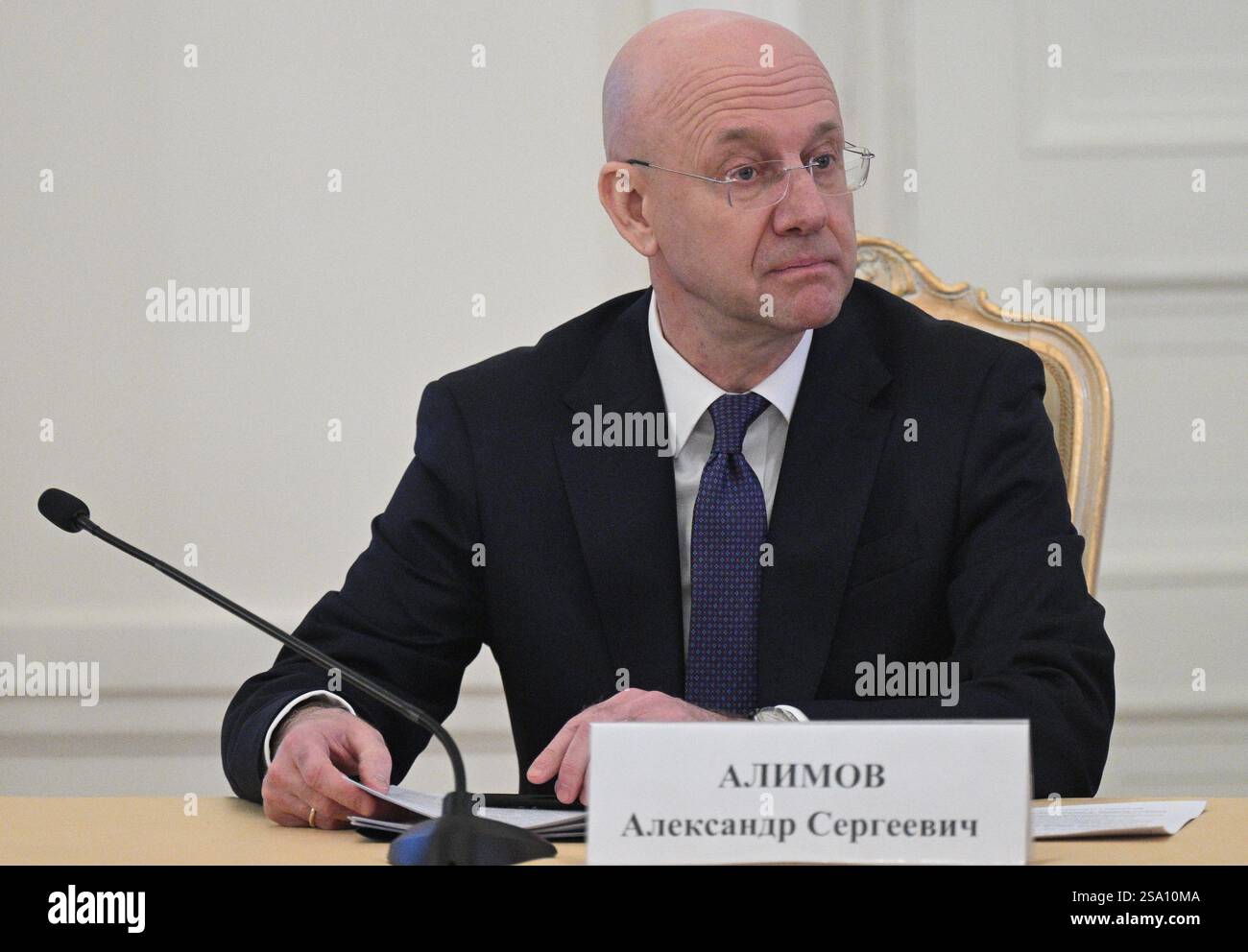 Moscow, Russia. 28th Jan, 2025. Chief Officer of the Department for ...