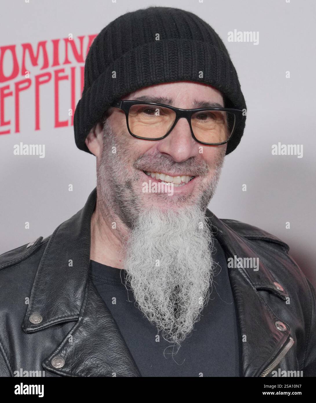 Scott Ian arrives at the BECOMING LED ZEPPELIN Los Angeles Premiere ...