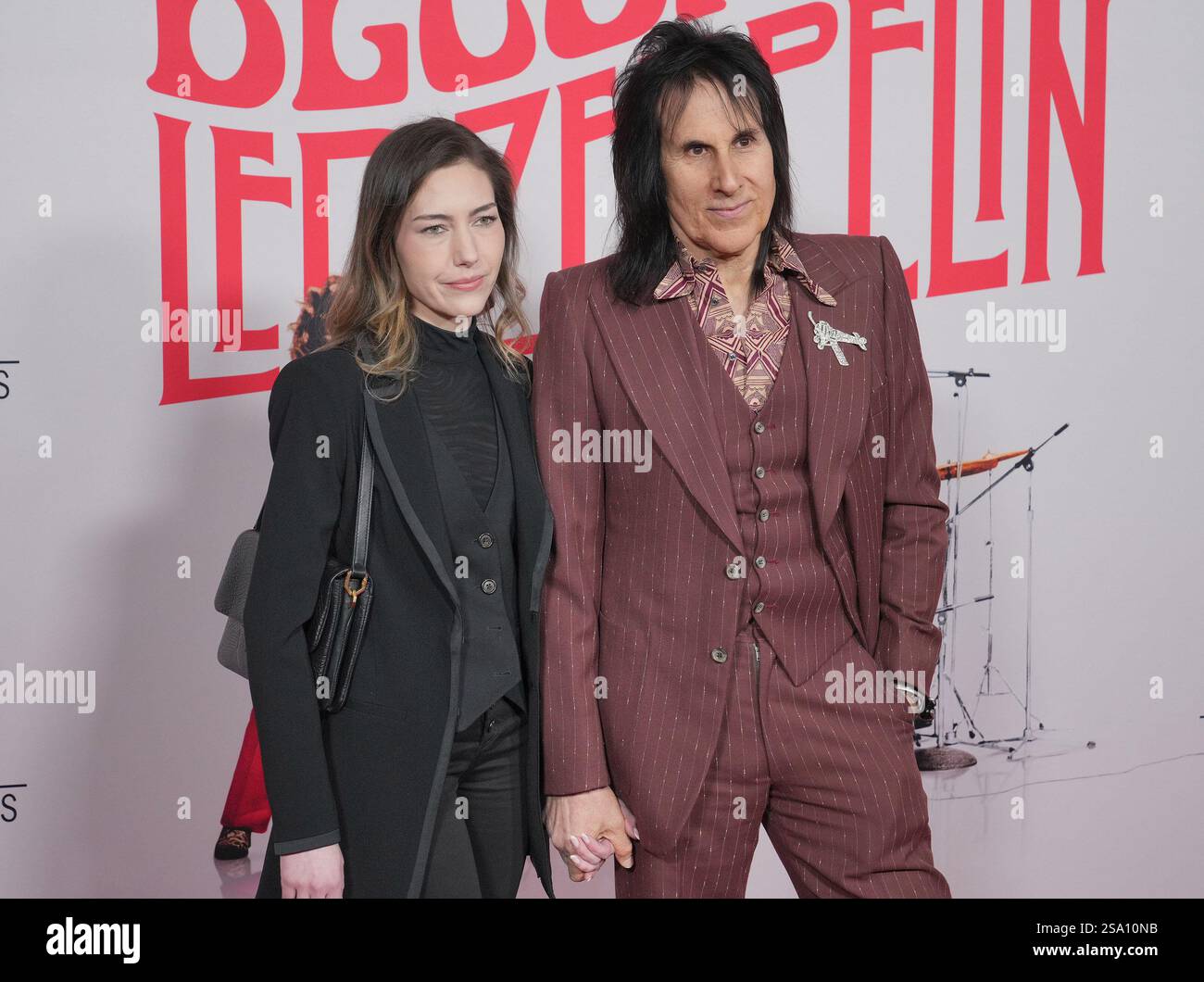 (L-R) Nicky Panicci and Jamie Deacon arrives at the BECOMING LED ...