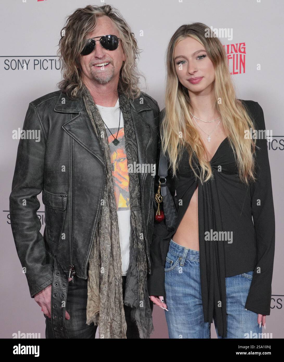 Los Angeles, USA. 27th Jan, 2025. (L-R) Eric Kretz and Guest at the ...