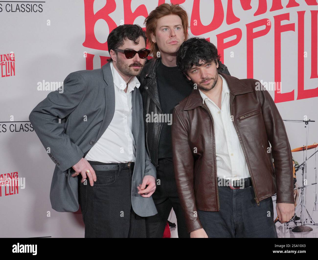 (L-R) THE AMAZONS - Chris Alderton, Matthew Thomson, Elliott Briggs at ...