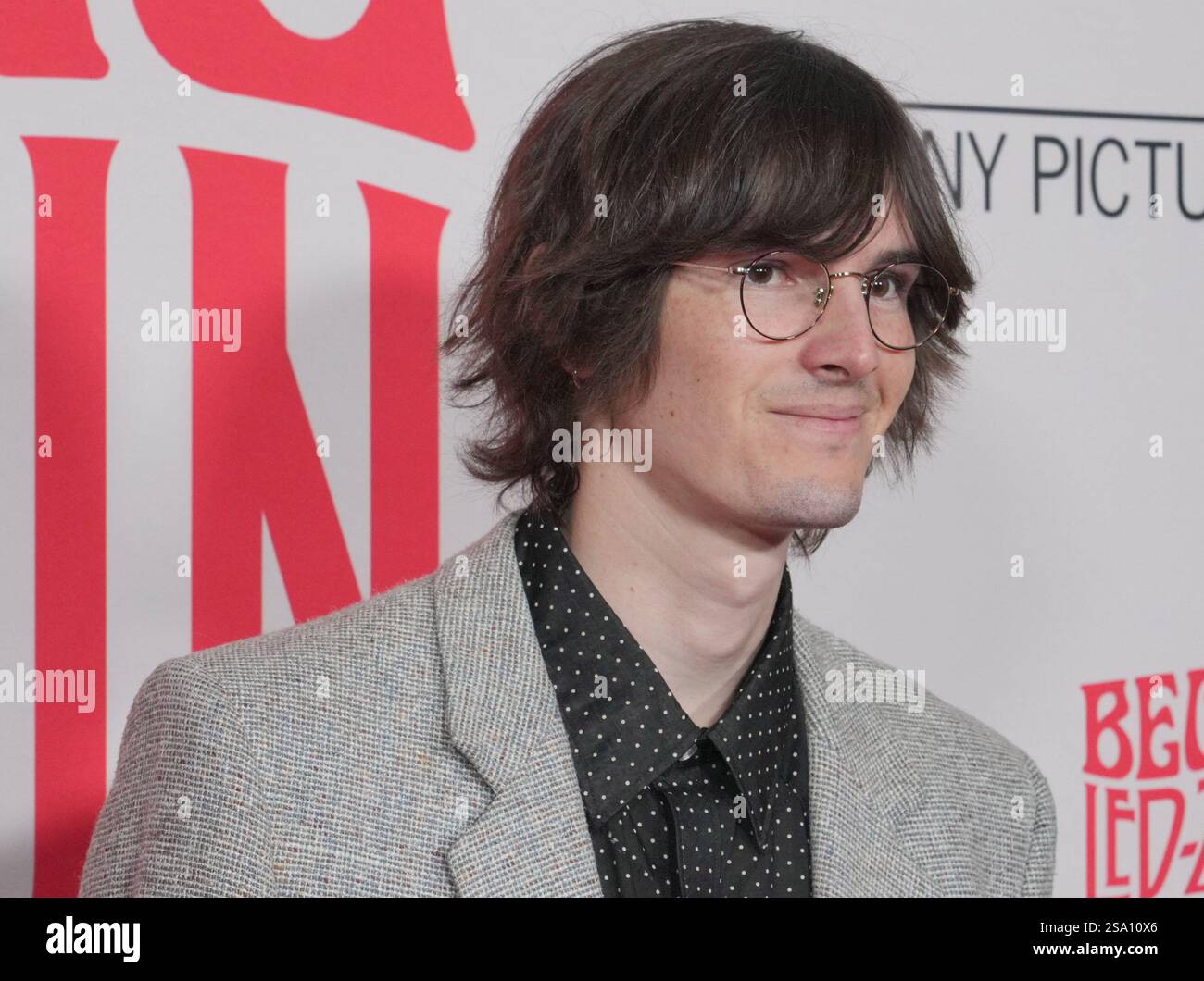 Dylan Brosnan arrives at the BECOMING LED ZEPPELIN Los Angeles Premiere ...