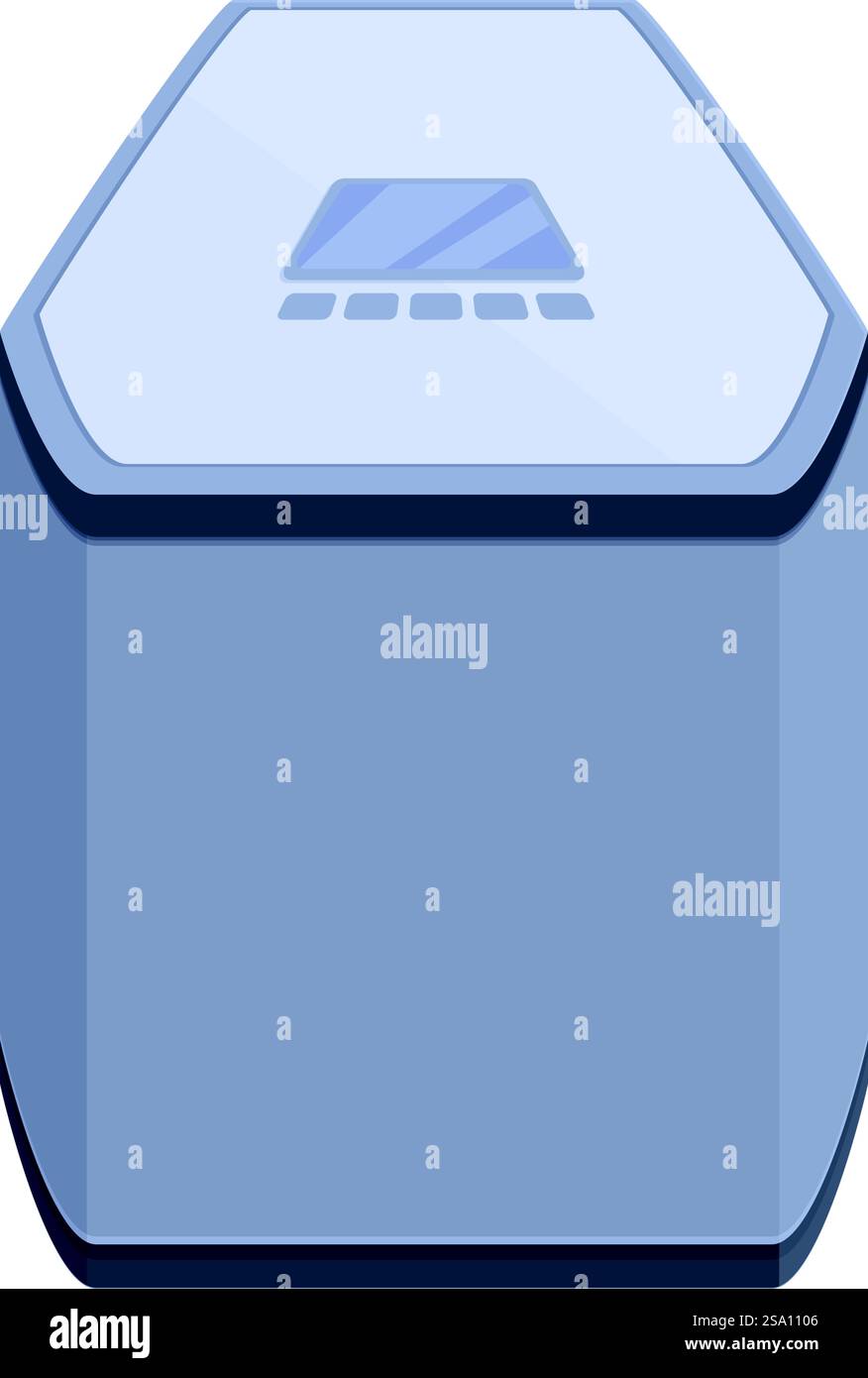 Device bread maker icon cartoon vector. Electrical toast range. Snack ...