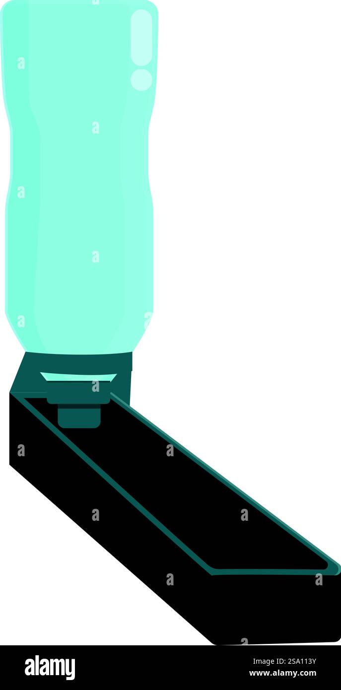 Bottle basin drinker icon cartoon vector. Animal container. Zoo store ...