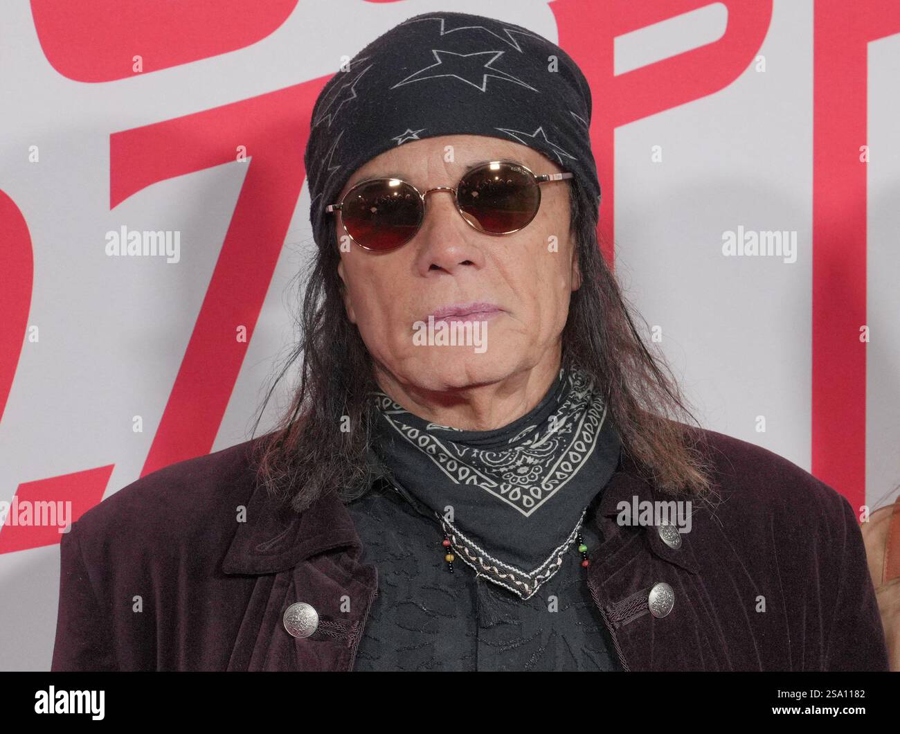 Native Wayne arrives at the BECOMING LED ZEPPELIN Los Angeles Premiere ...
