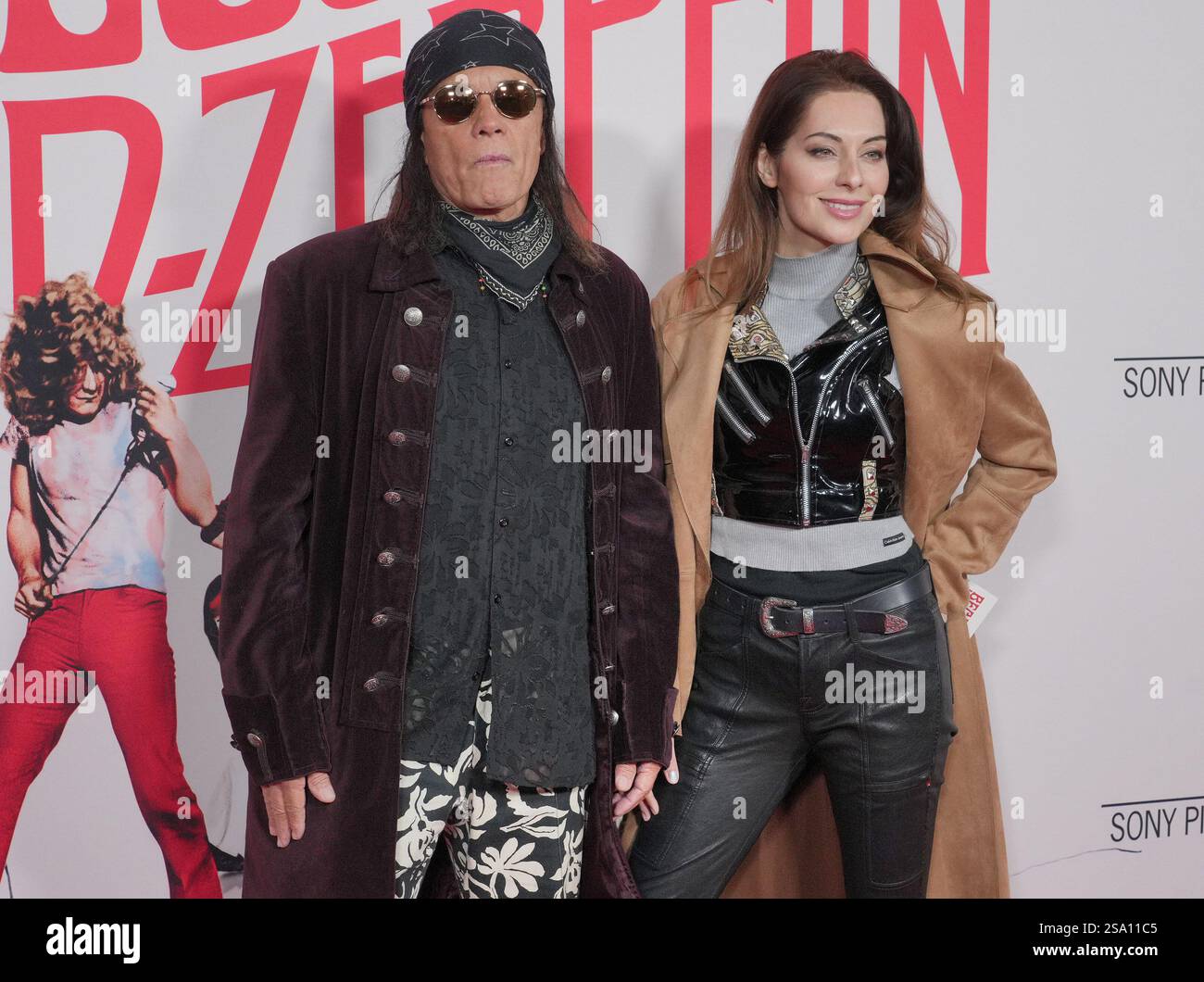 Los Angeles, USA. 27th Jan, 2025. (L-R) Native Wayne and Nadia ...