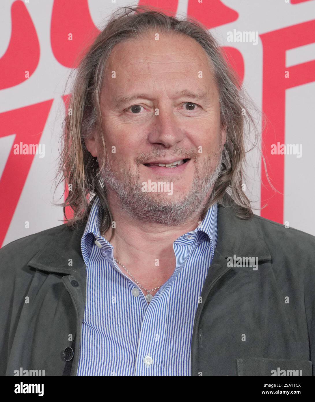 Los Angeles, USA. 27th Jan, 2025. David Mackenzie arrives at the ...