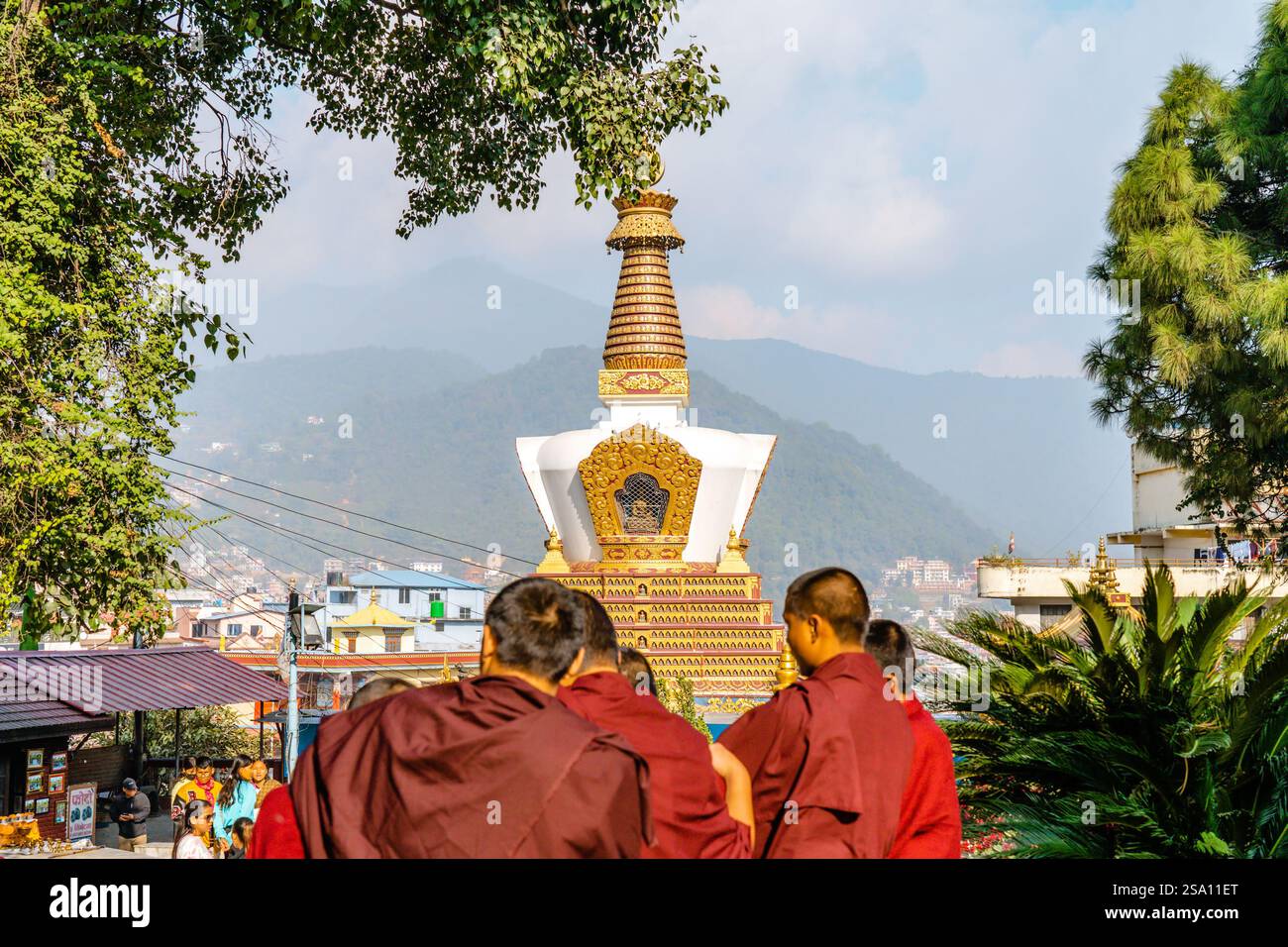 The oldest shrine complex in the Kathmandu Valley, Swayambhunath Temple ...