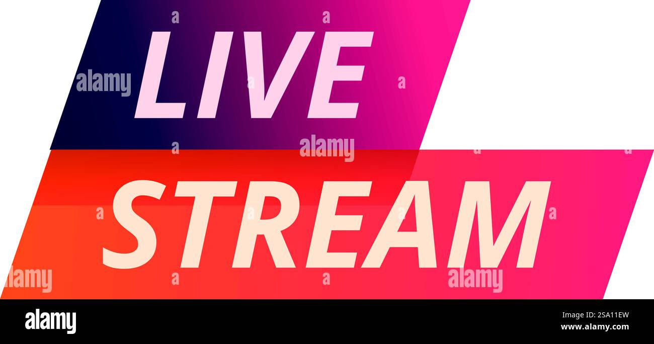 Live stream studio show icon cartoon vector. Cinema studio. Event tag ...