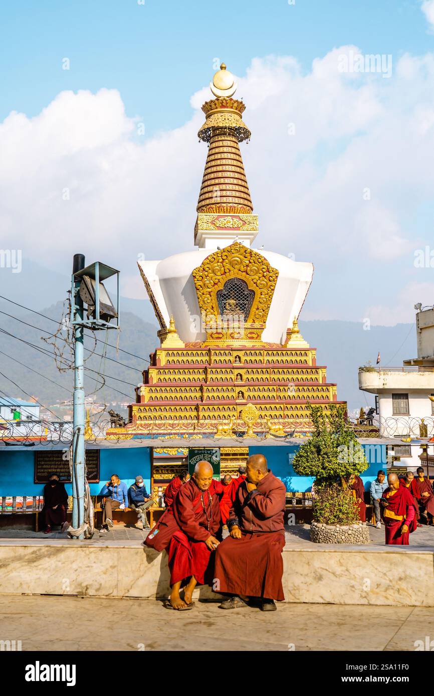 The oldest shrine complex in the Kathmandu Valley, Swayambhunath Temple ...