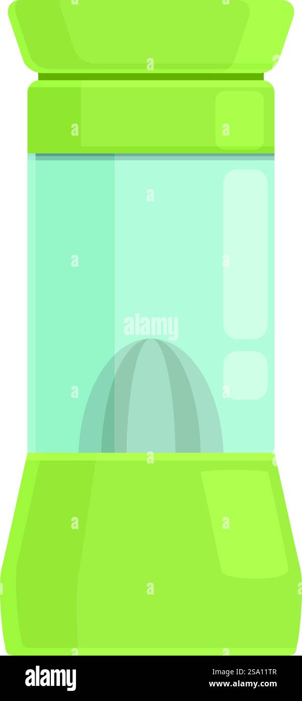 Mix podium table icon cartoon vector. Breakfast mixer. Smoothie juicer ...