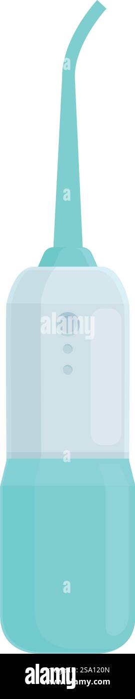 Tech cleaner tooth icon cartoon vector. Teeth irrigator. Dental care at ...