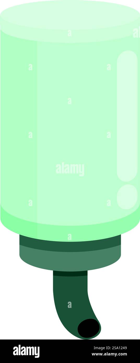 Zoo store drinker icon cartoon vector. Feed container. Creature space ...