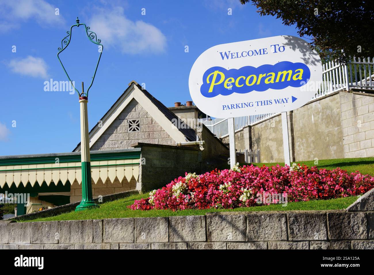 Pecorama, Beer Village, East Devon, England, UK in September Stock ...