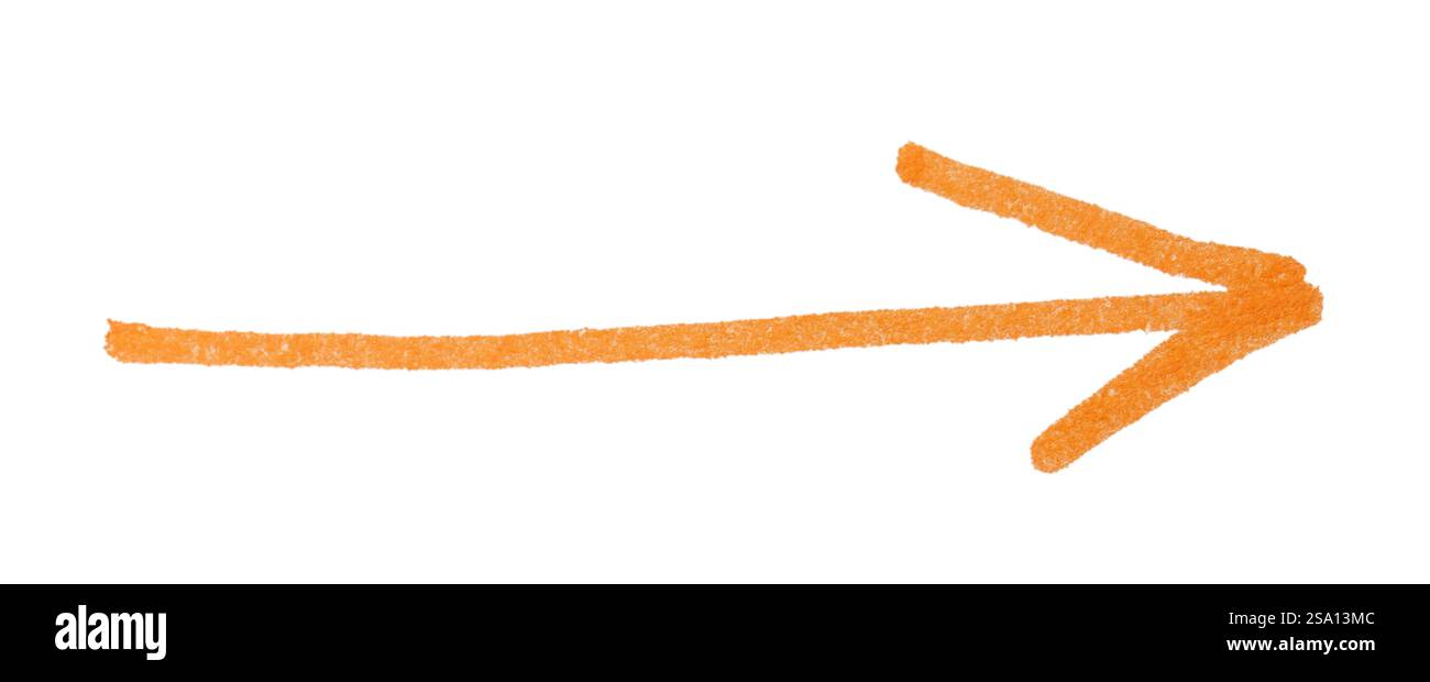 One single line arrow Cut Out Stock Images & Pictures - Alamy