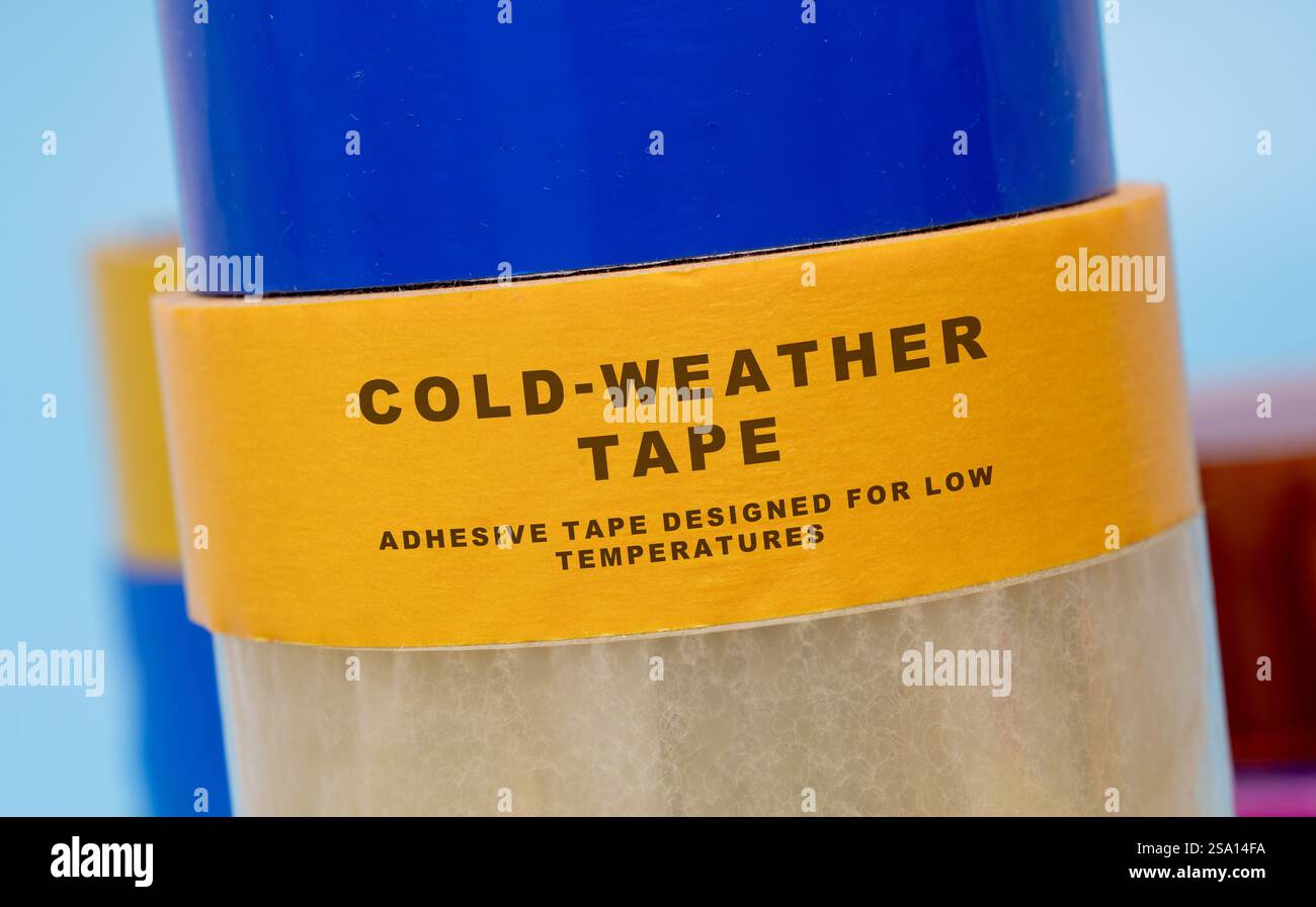 Cold-Weather Tape Adhesive tape designed for low temperatures Retains ...