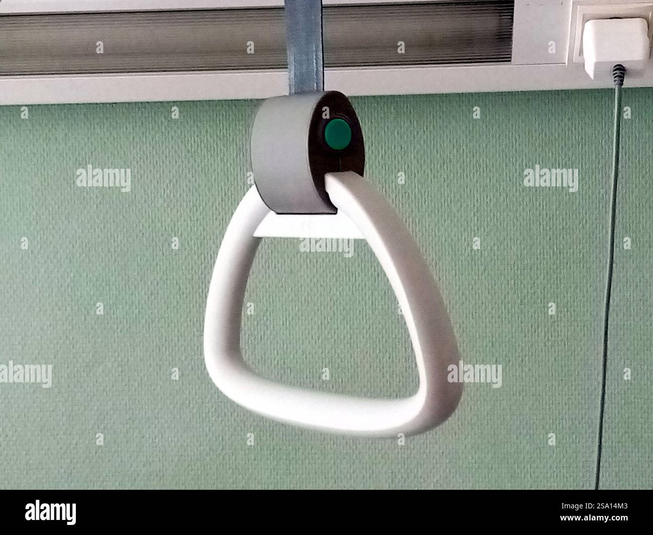 Pull-up bar in a hospital room Stock Photo - Alamy