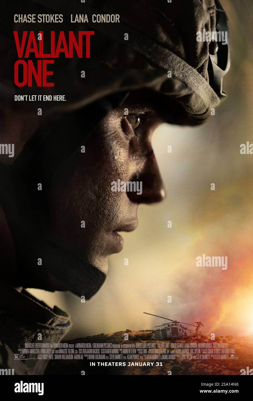 Valiant One (2025)Poster tagline: "Find your way out" *Filmstill ...