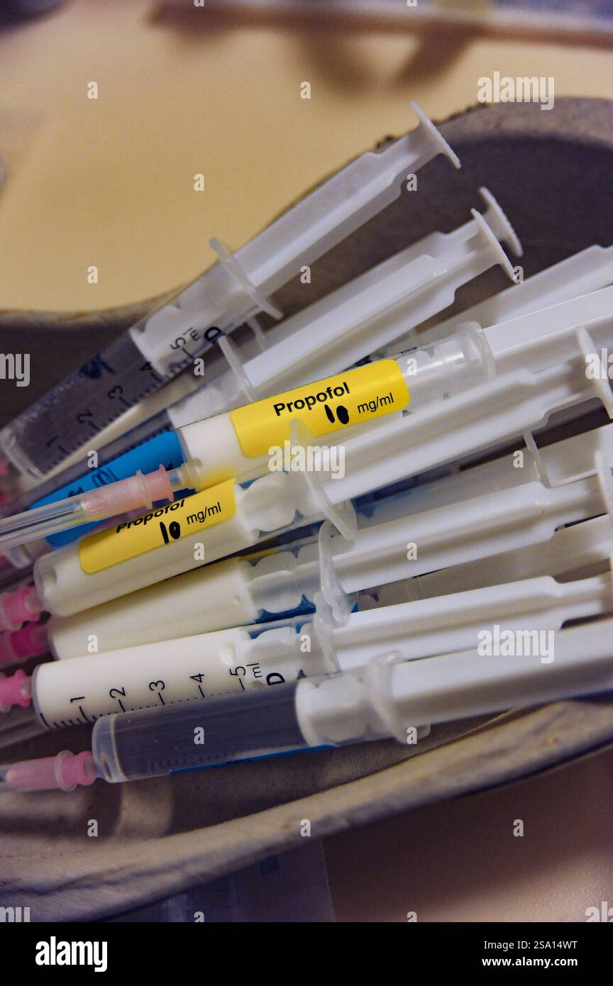 Propofol is a fast-acting intravenous anesthetic agent used for general ...