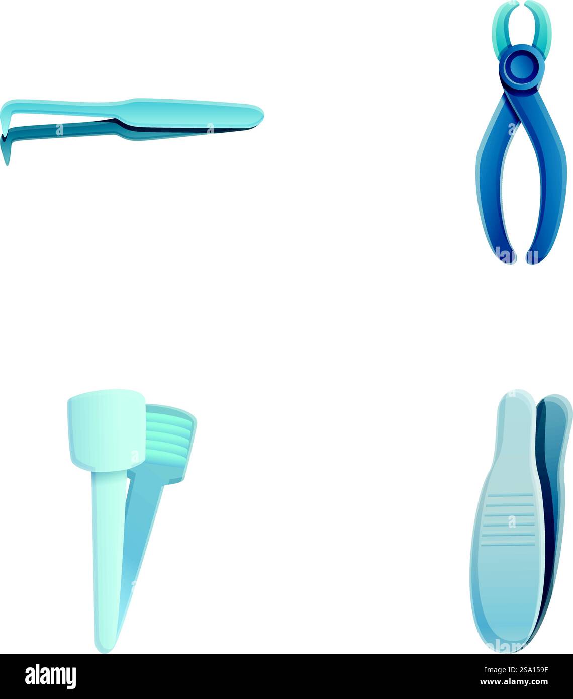 Microsurgical instrument Stock Vector Images - Alamy