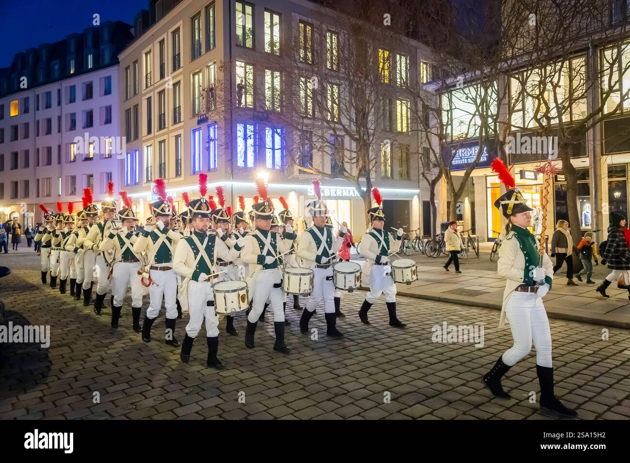 Dresden Winterfest Der Weltmeister unter den Spielmannszügen, der ...